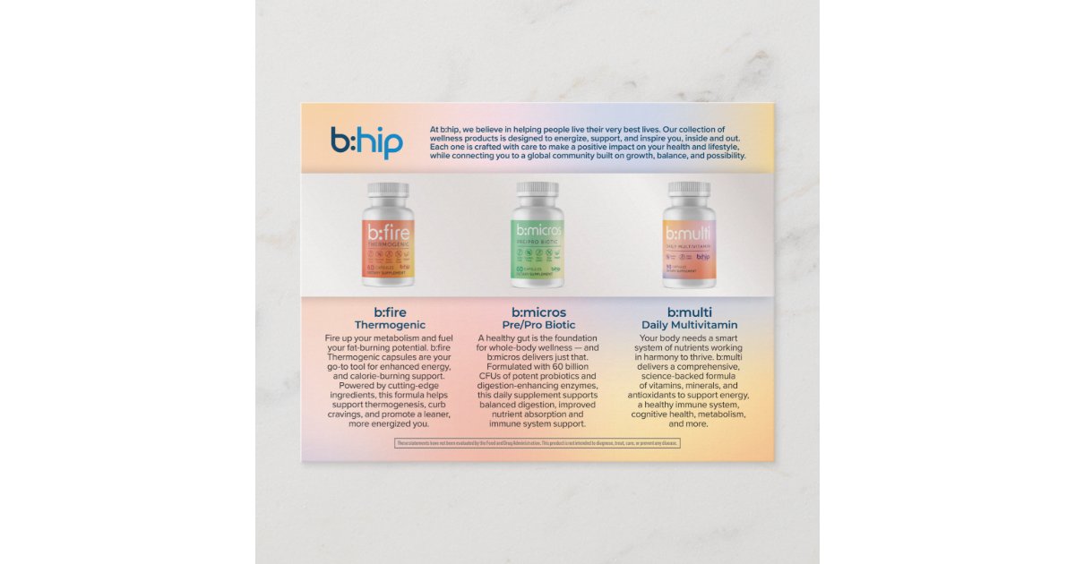 bhip Invitation Postcard | Zazzle