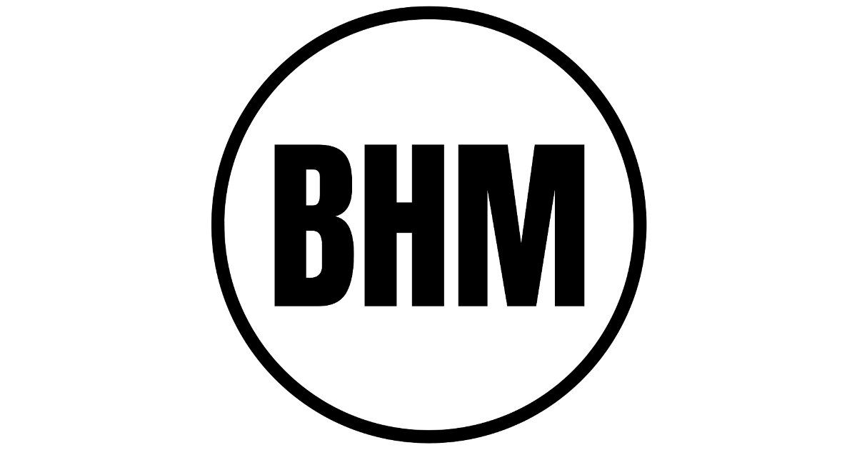 BHM - Birmingham Classic Round Sticker | Zazzle