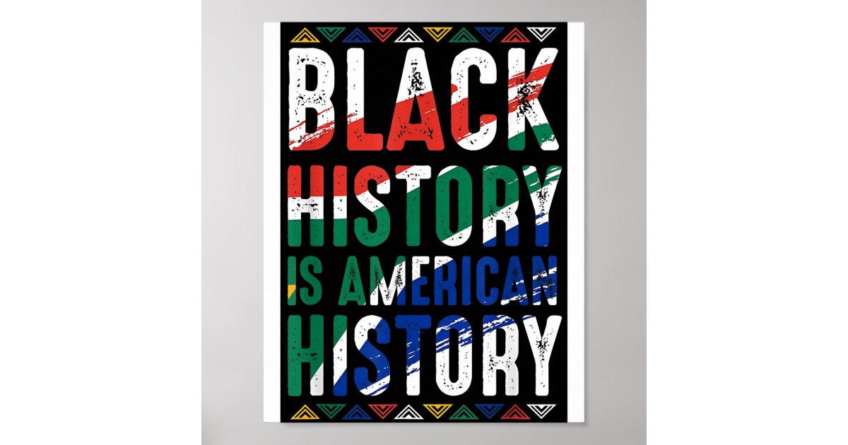 Bhm History African American Poster | Zazzle