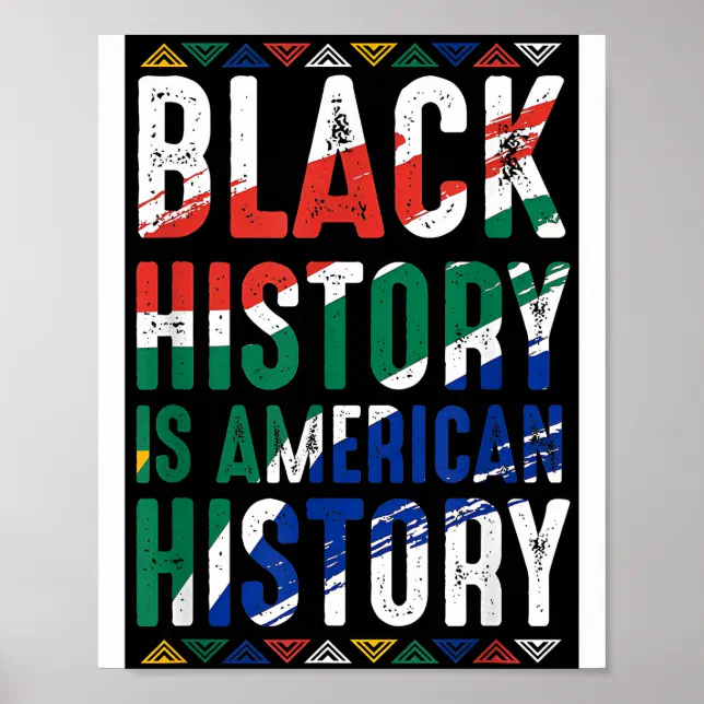 Bhm History African American Poster | Zazzle