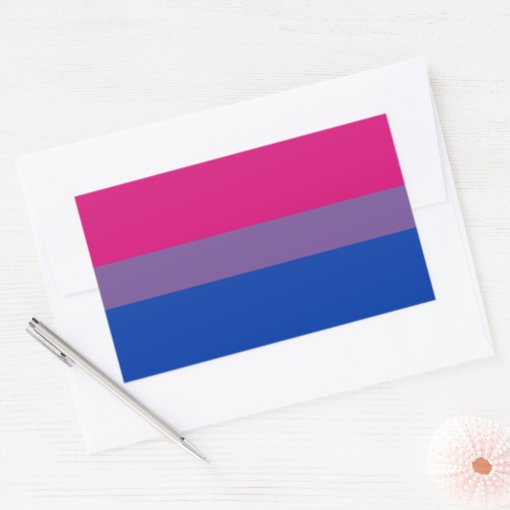 Bi Pride Flag Sticker Sheets Rectangle Zazzle