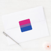 Bi Pride Flag Sticker Sheets (Square) | Zazzle