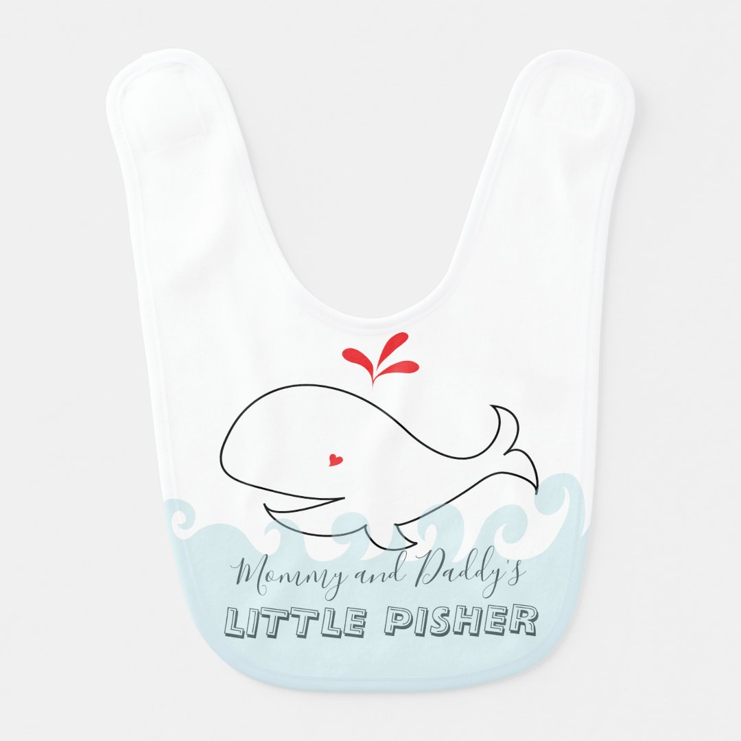 Bib Baby's Little Pisher | Zazzle