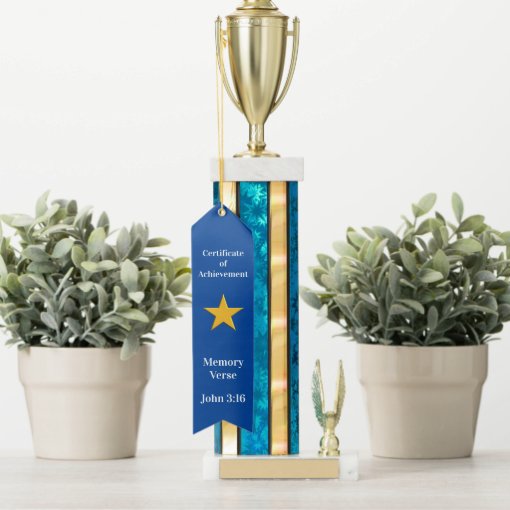 Bible Memory Verse Achievement Reward Award Ribbon | Zazzle