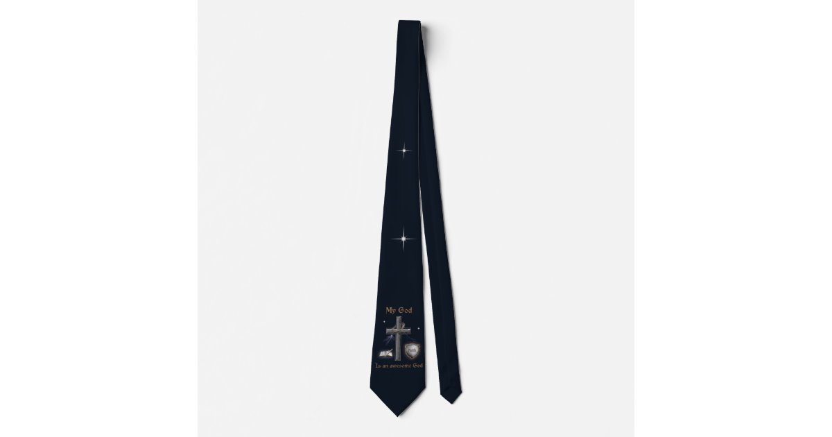 Bible Scripture Neck Tie | Zazzle
