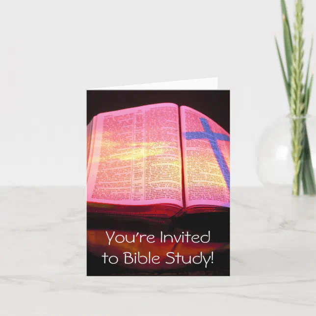 Bible Study Invitation | Zazzle
