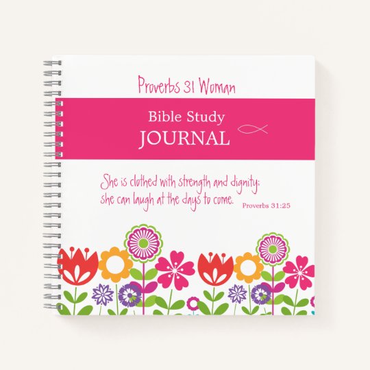 Bible Study Tools | Proverbs 31 Christian Journal | Zazzle.com