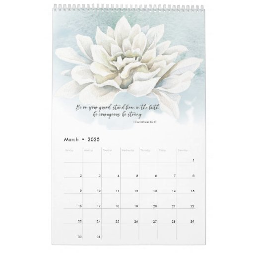 Bible Verse 2024 Calendar | Zazzle