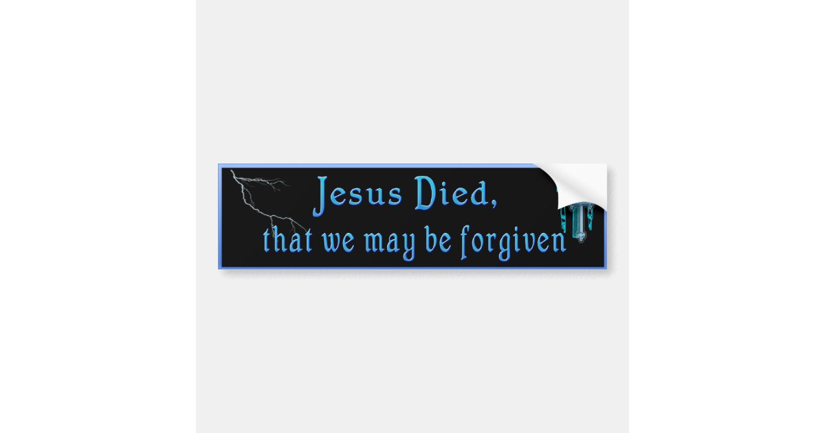Bible Verse Bumper Sticker | Zazzle