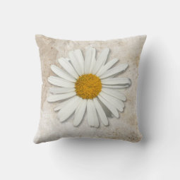 Bible Verse Daisy Flower - Religious - Isaiah 40:8 Throw Pillow | Zazzle