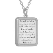 bible verse Isaiah 40:30-31 necklace | Zazzle