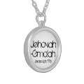 bible verse Jehovah-Gmolah (God of recompense) Silver Plated Necklace ...