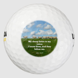 Bible Verse Golf Balls | Zazzle