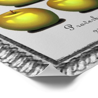 bible verse poster proverbs | Zazzle