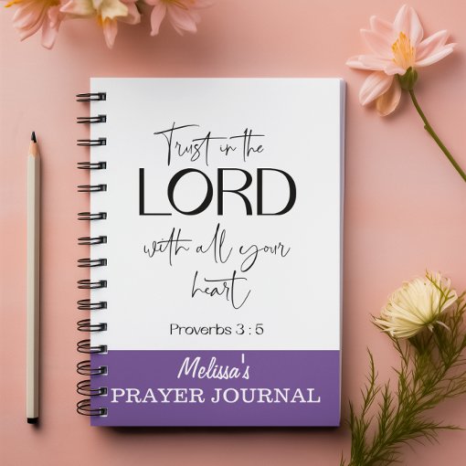 BIble Verse Prayer journal | Zazzle