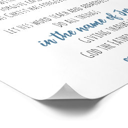 Bible Verse Scripture Wall Art Image of God | Zazzle