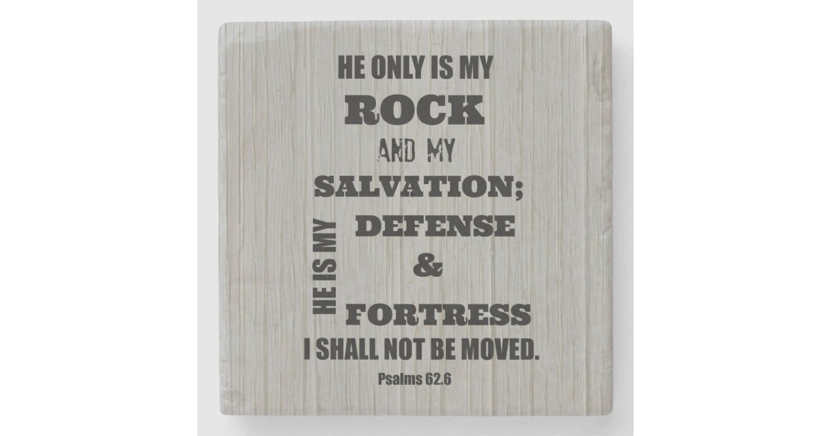Bible Verse Stone Coaster | Zazzle