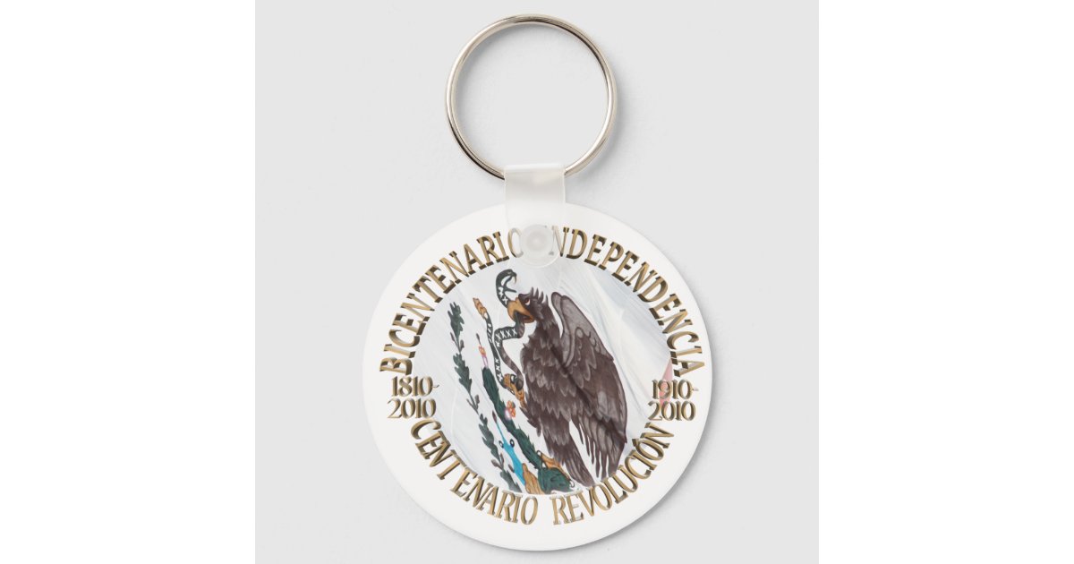 Bicentenario y Centenario Celebracion Keychain | Zazzle
