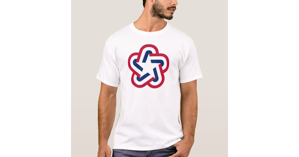 Bicentennial Star T-Shirt | Zazzle