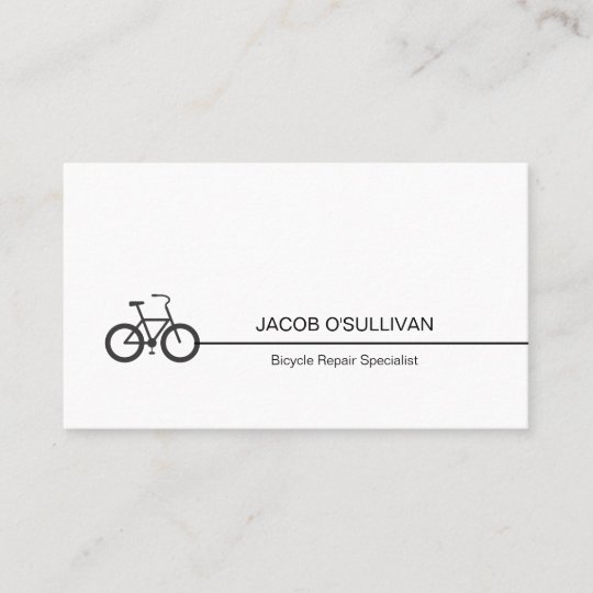 Bicycle Bike Repair Cyclist Business Card | Zazzle.com