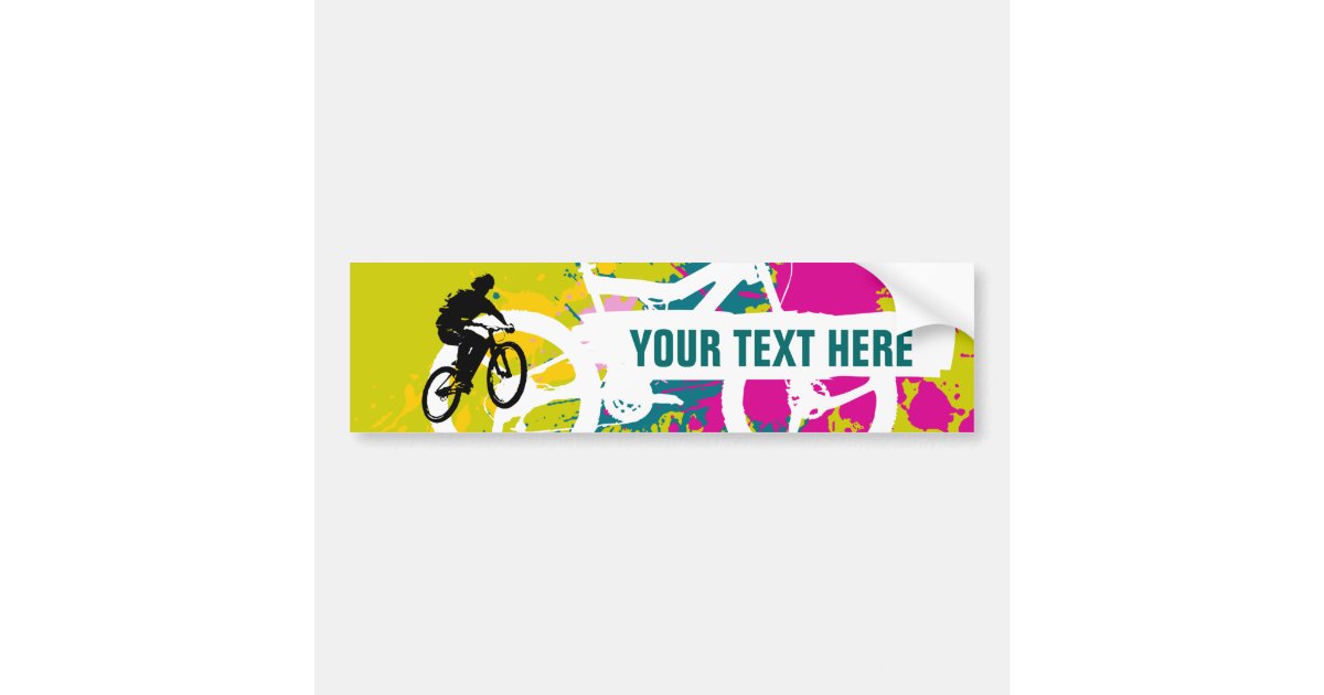 Bicycle Bumper Sticker | Zazzle