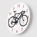 Bicycle Clock - Cycle Bike Wall Clock | Zazzle