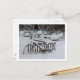 Bicycle Cycle Bicycling Cycling Waiting For Spring Postcard | Zazzle