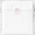 Bicycle, Cycle, Bike, Motivational Words Square Sticker | Zazzle