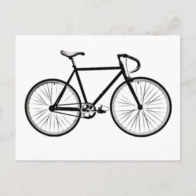 bicycle design postcard | Zazzle