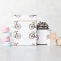 Bicycle design wrapping paper | Zazzle