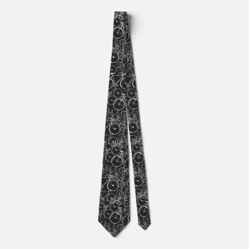 Bicycle Pedal Pattern for suit Tie | Zazzle
