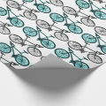 Bicycle Print Pattern Wrapping Paper | Zazzle