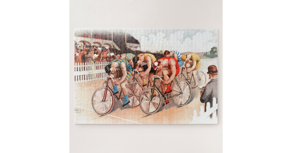 Bicycle Race Jigsaw Puzzle | Zazzle