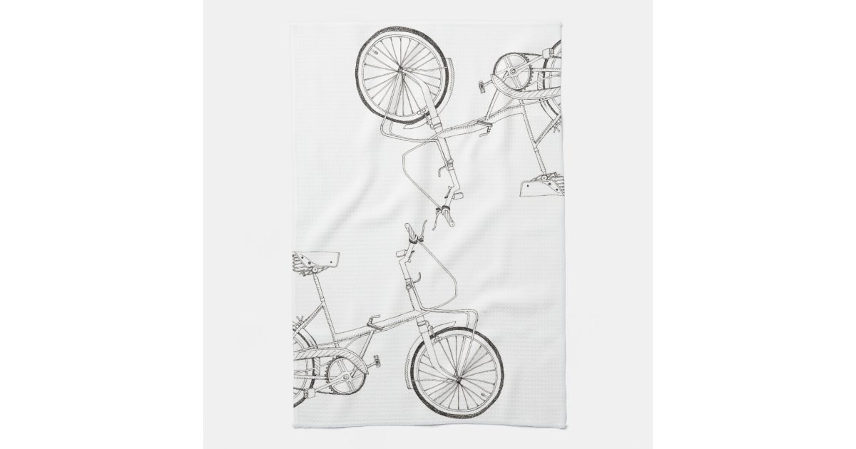 Bicycle Tea Towel | Zazzle