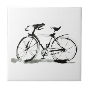 Bicycle Decorative Ceramic Tiles | Zazzle