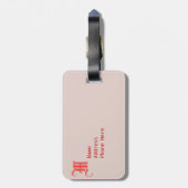 Bicycle Travel Bag Tag Template | Zazzle