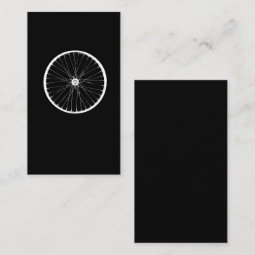 Bicycle Wheel cycling tires mountain bike cycle Business Card | Zazzle