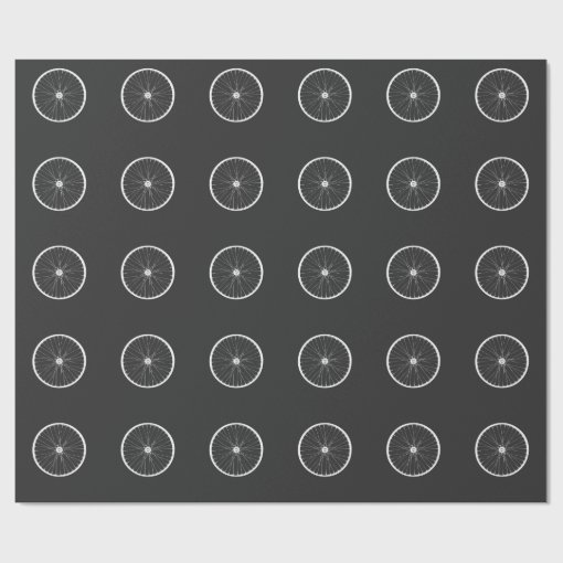 Bicycle Wheel cycling tires mountain bike cycle Wrapping Paper | Zazzle