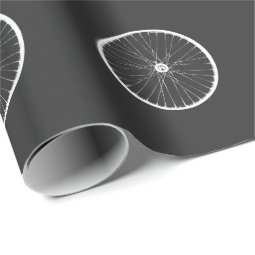 Bicycle Wheel cycling tires mountain bike cycle Wrapping Paper | Zazzle