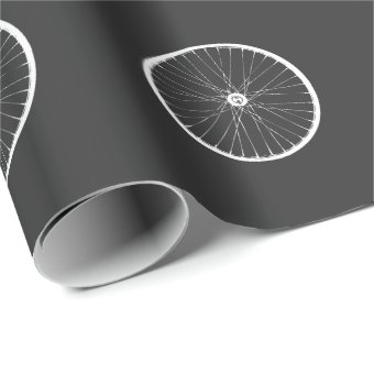 Bicycle Wheel cycling tires mountain bike cycle Wrapping Paper | Zazzle