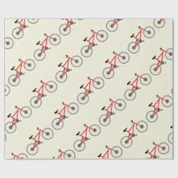 Bicycle Wrapping Paper | Zazzle