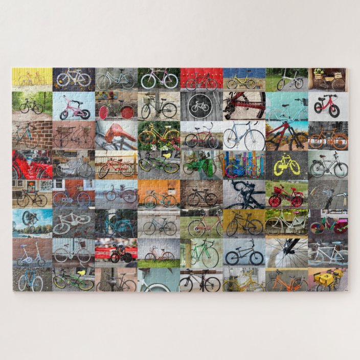 Bicycles Cycling Jigsaw Jigsaw Puzzle | Zazzle.com