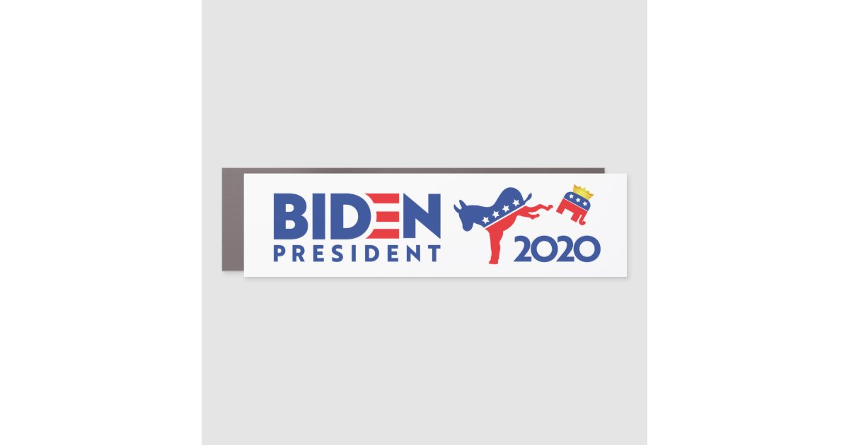 Biden 2020 Bumper Car Magnet | Zazzle