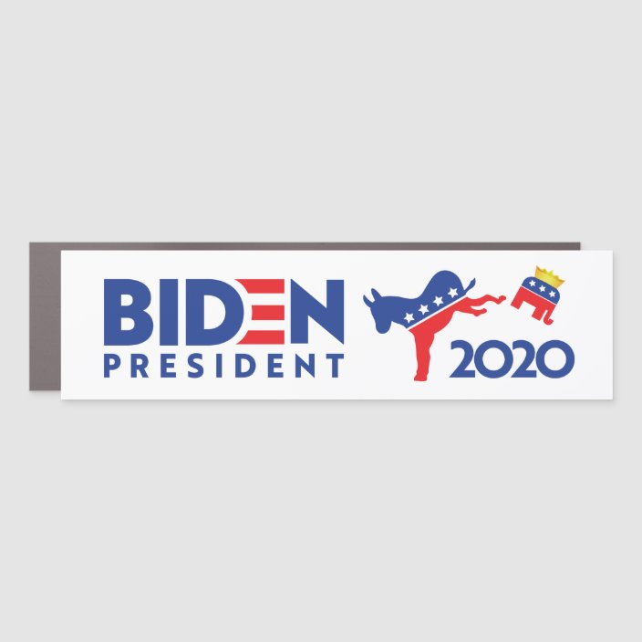 Biden 2020 Bumper Car Magnet | Zazzle.com