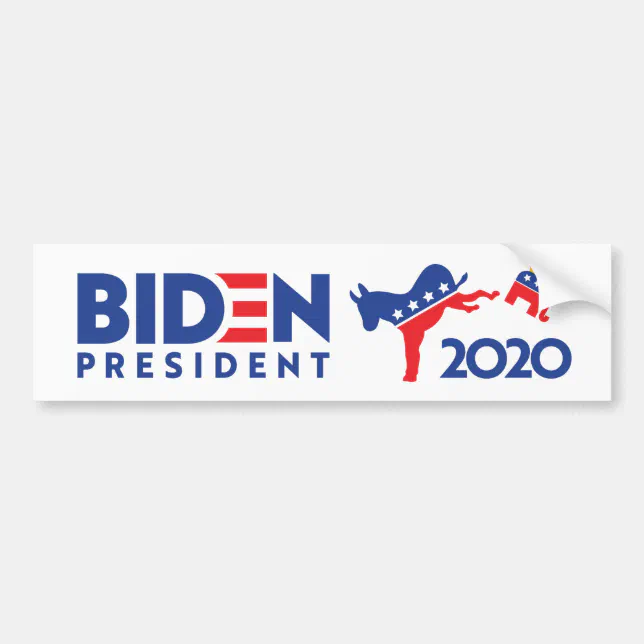 Biden 2020 bumper sticker | Zazzle