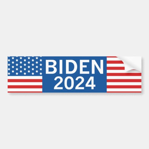 Biden 2024 bumper sticker | Zazzle