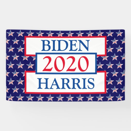 Biden and Harris 2020 Election Support Rally Banner | Zazzle.com