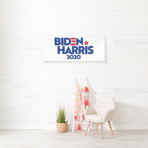 BIDEN HARRIS 2020 BANNER | Zazzle