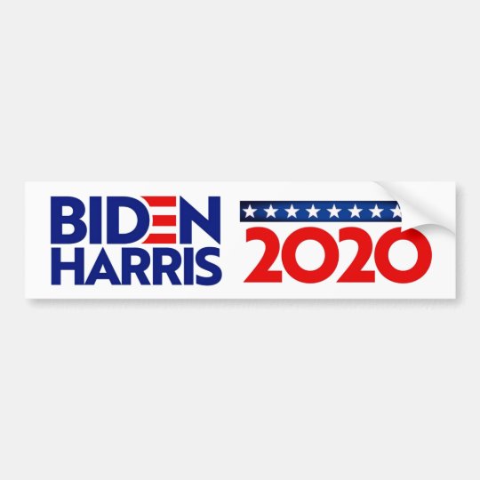 Biden / Harris 2020 Bumper Sticker | Zazzle.com