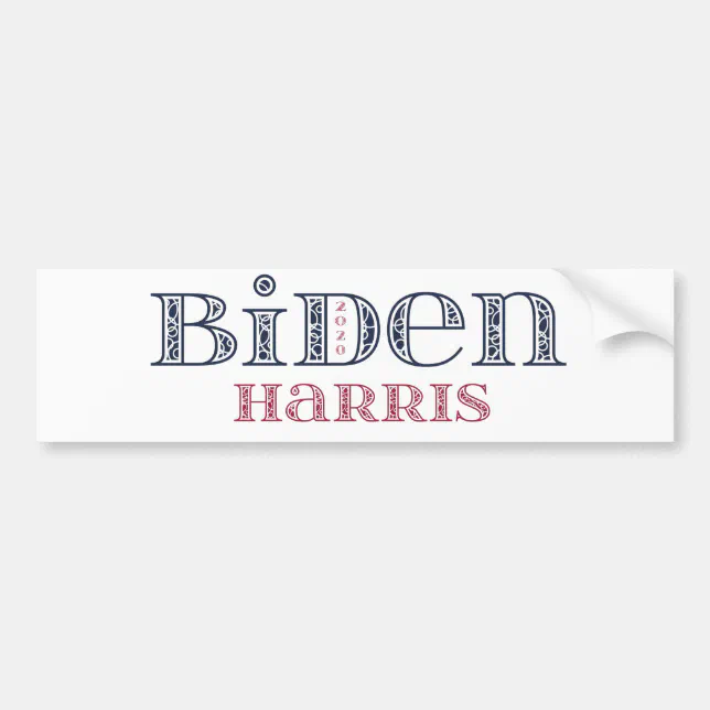 Biden & Harris 2020 Bumper Sticker | Zazzle